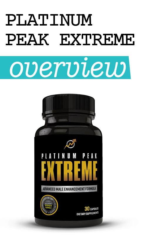Platinum Peak Extreme Review - Does It Help Erectile Dysfunction?